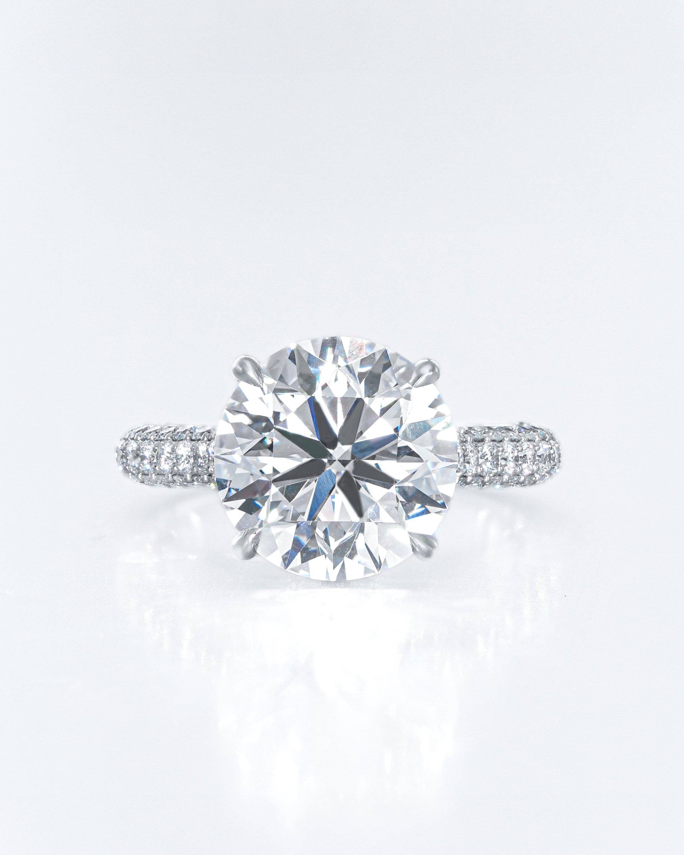 Round 3D Side Setting – ⅡA Diamond